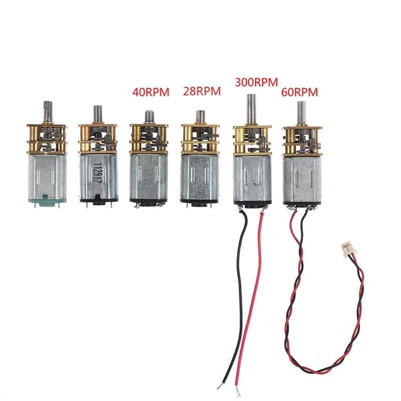 Mini N20 Gear Motor DC 3V-12V | High Torque & Slow Speed - tech ...